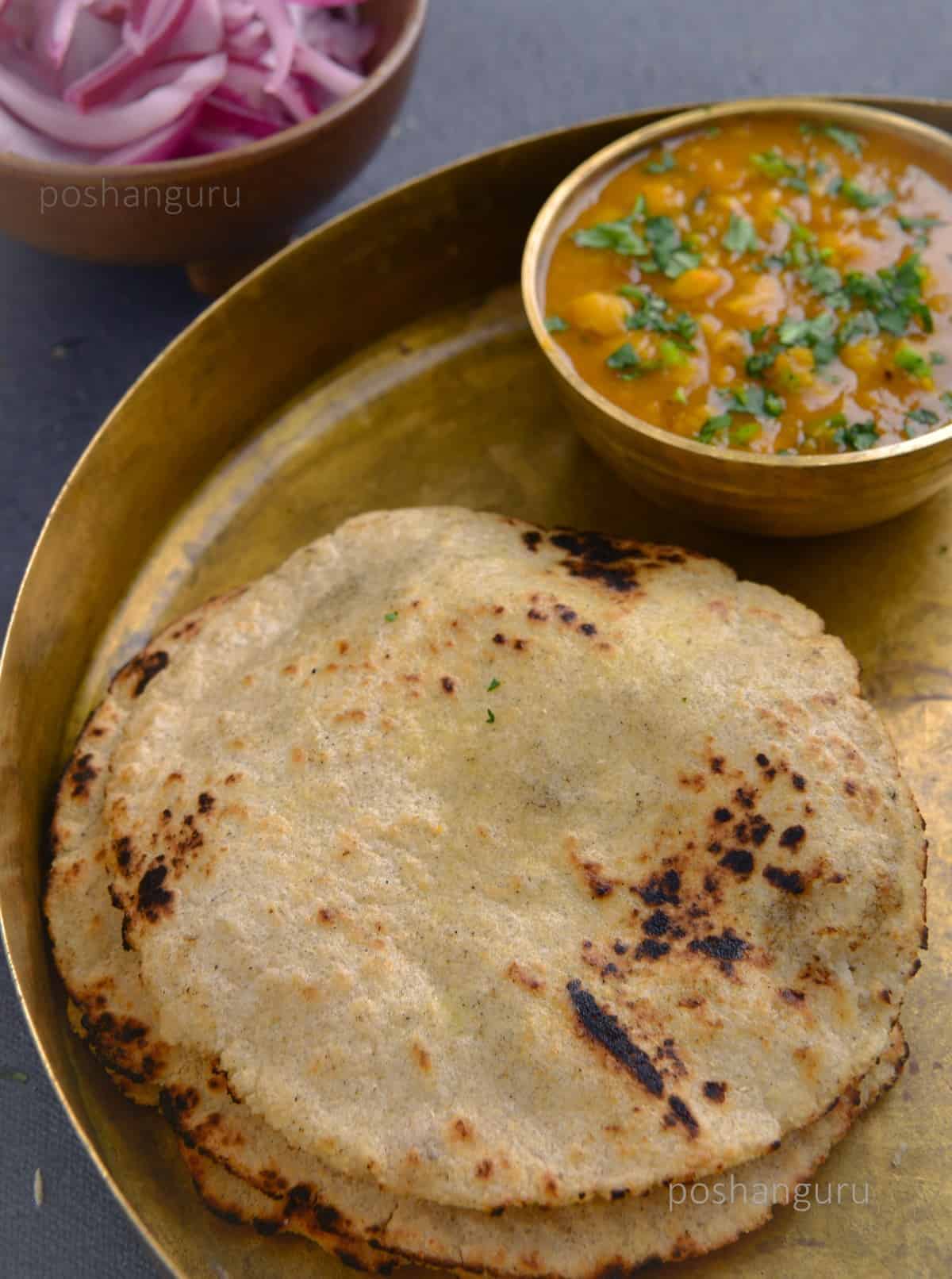jowar roti | jolada roti | gluten-free flatbread - EasyNutritionHub